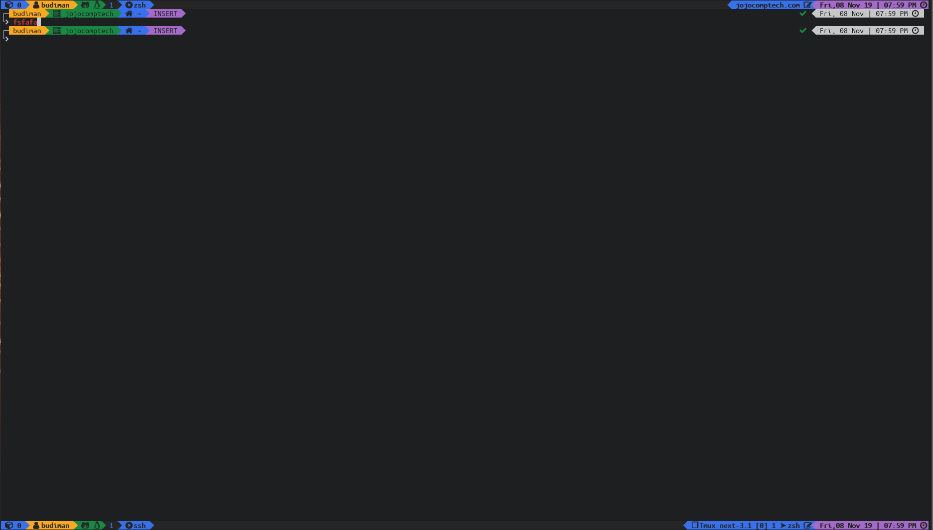 Setting Status Position Top On Ssh Nested Causing Issue With Cursor