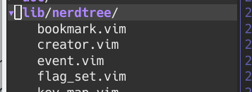 [nvim] partial cursorline for rendered file node · Issue #960 · preservim/nerdtree · GitHub