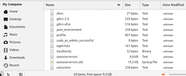 Nemo Show Unknown On Date Modified Column When Use List View · Issue 3143 · Linuxmintnemo