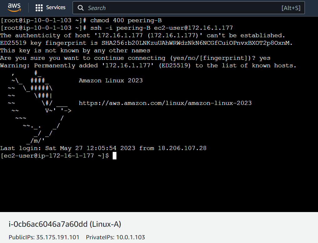 GitHub - harshartz/AWS-VPC-Peering-and-EC2-Instance-Connectivity: This guide outlines how to ...