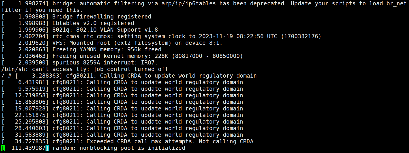 can't access tty,job control turned off · Issue #70 · pr0v3rbs/FirmAE · GitHub
