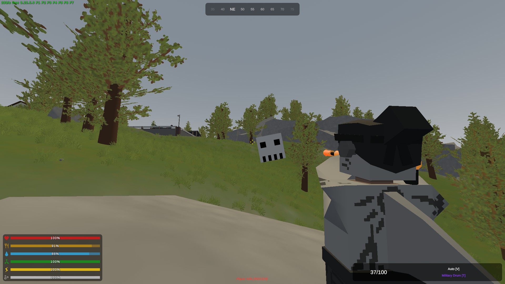 Haunted particle interferes with 3rd person aiming · Issue #3821 · SmartlyDressedGames/Unturned ...