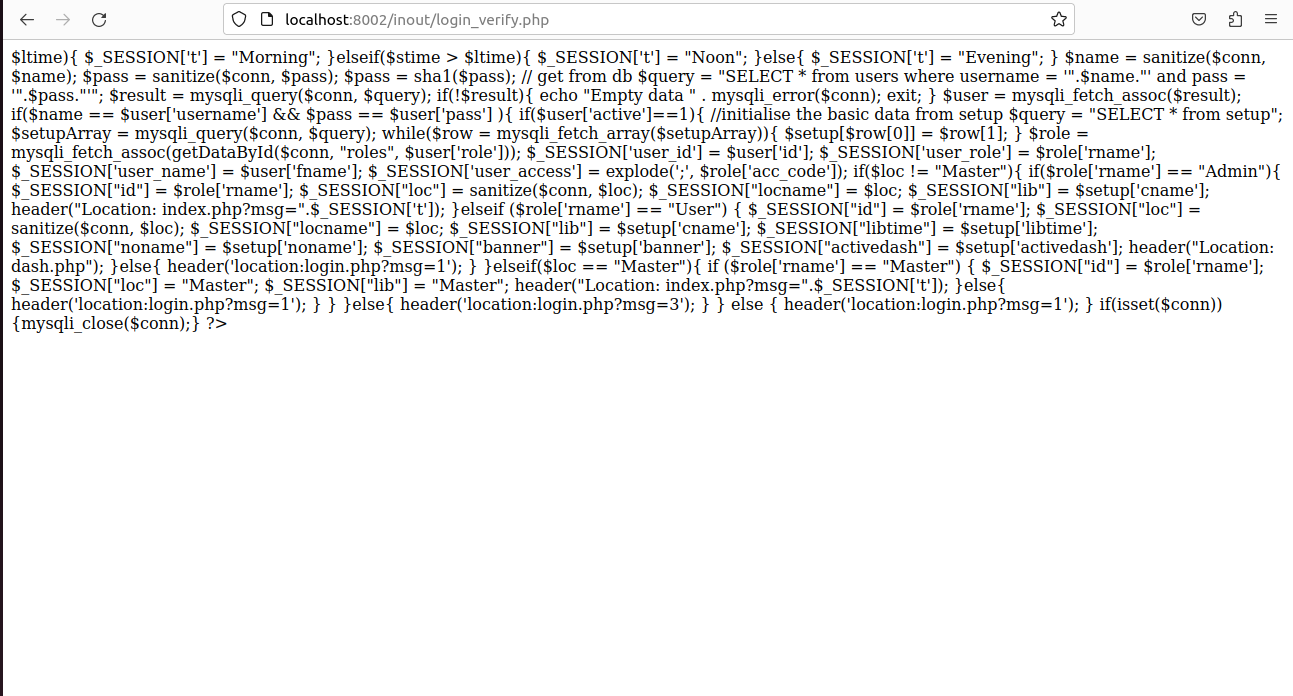 Inout management Login Error! · Issue #7 · omkar2403/inout · GitHub