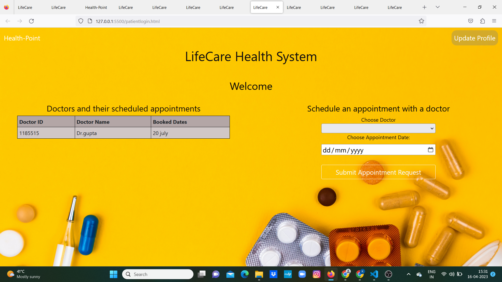 GitHub - ghostcode2023/Doctor-Patient-Appointment-System: Hey guys, in ...