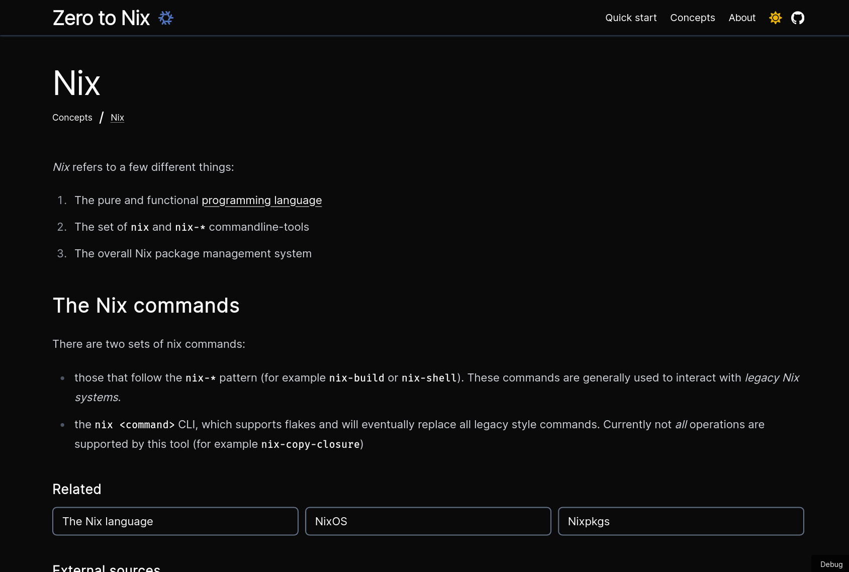Conceptsnix Consider Suggesting Disambigulations · Issue 67 · Determinatesystemszero To Nix 