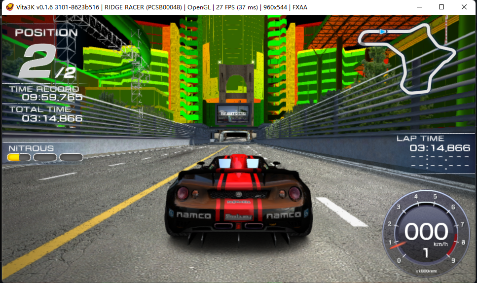 RIDGE RACER [PCSB00048] · Issue #1430 · Vita3K/compatibility · GitHub