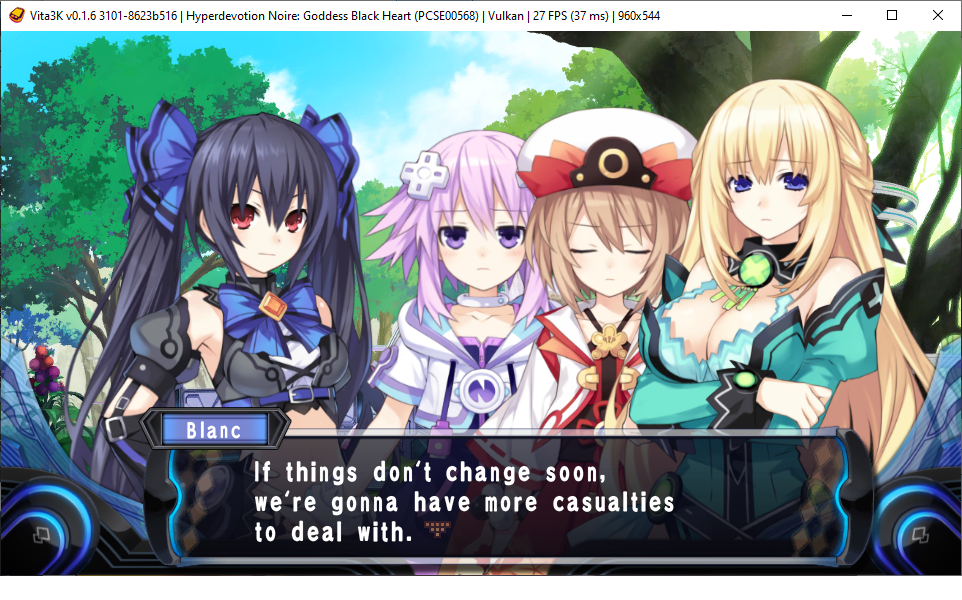Hyperdevotion Noire Goddess Black Heart [PCSE00568] · Issue #1431 · Vita3K/compatibility · GitHub