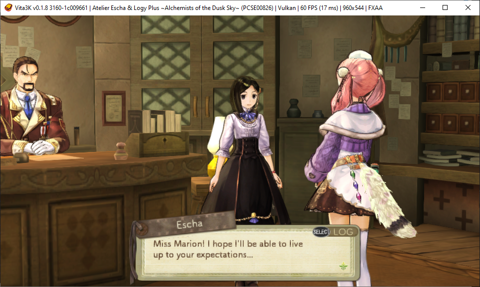 Atelier Escha & Logy Plus: Alchemists of the Dusk Sky [PCSE00826] · Issue #1487 · Vita3K ...