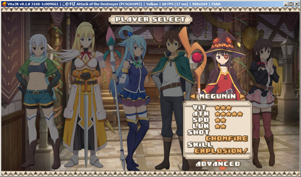 Konosuba - Attack of the Destroyer [PCSG01093] · Issue #109 · Vita3K ...
