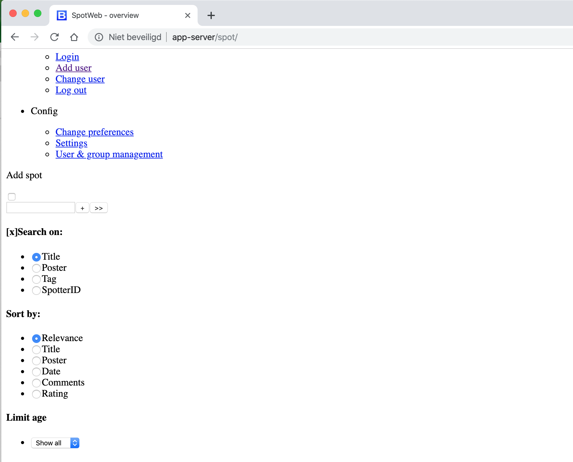 [Feature Request] Spotweb behind reverse proxy (docker) · Issue #451 · spotweb/spotweb · GitHub