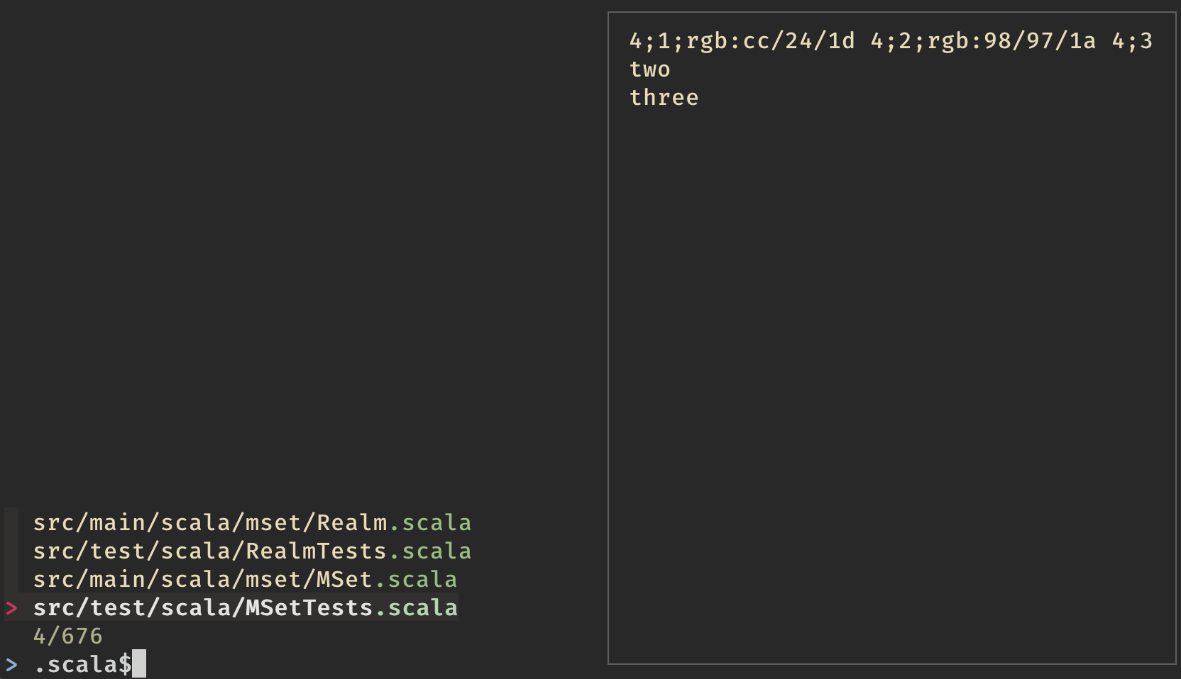 First line of preview replaced with ansi garbage · Issue #1415 ...