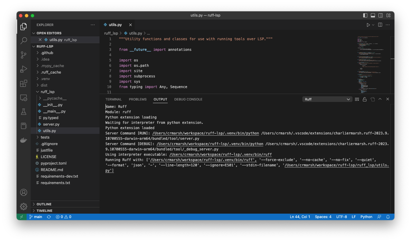 Header must provide a Content-Length property · Issue #153 · astral-sh/ruff-vscode · GitHub