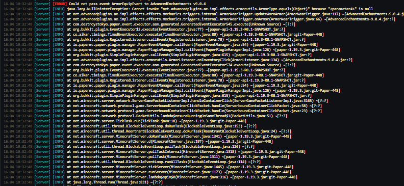 ArmorEquipEvent Error · Issue #3252 · GC-spigot/AdvancedEnchantments · GitHub