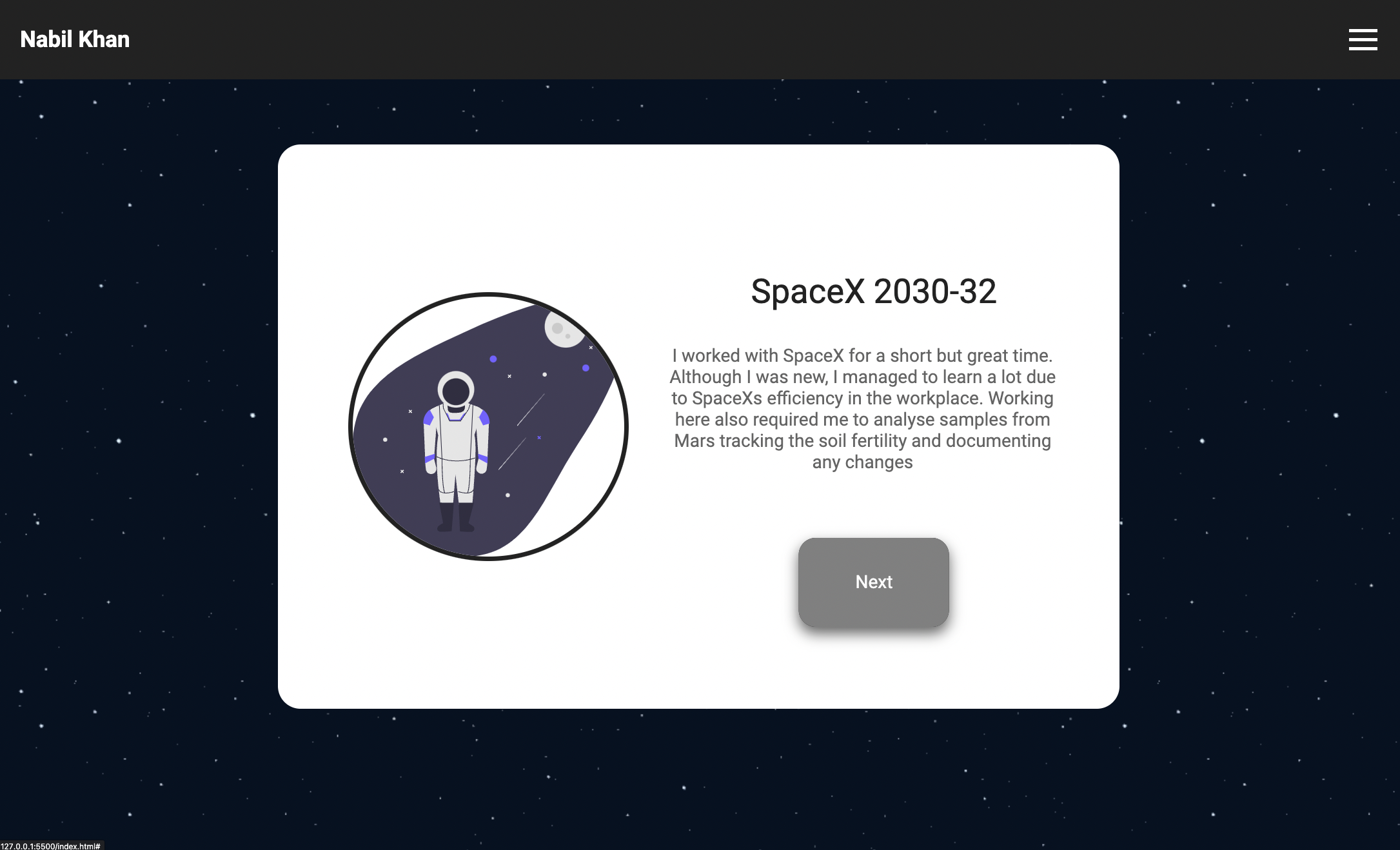GitHub - nabilkhan31/mock-portfolio-website