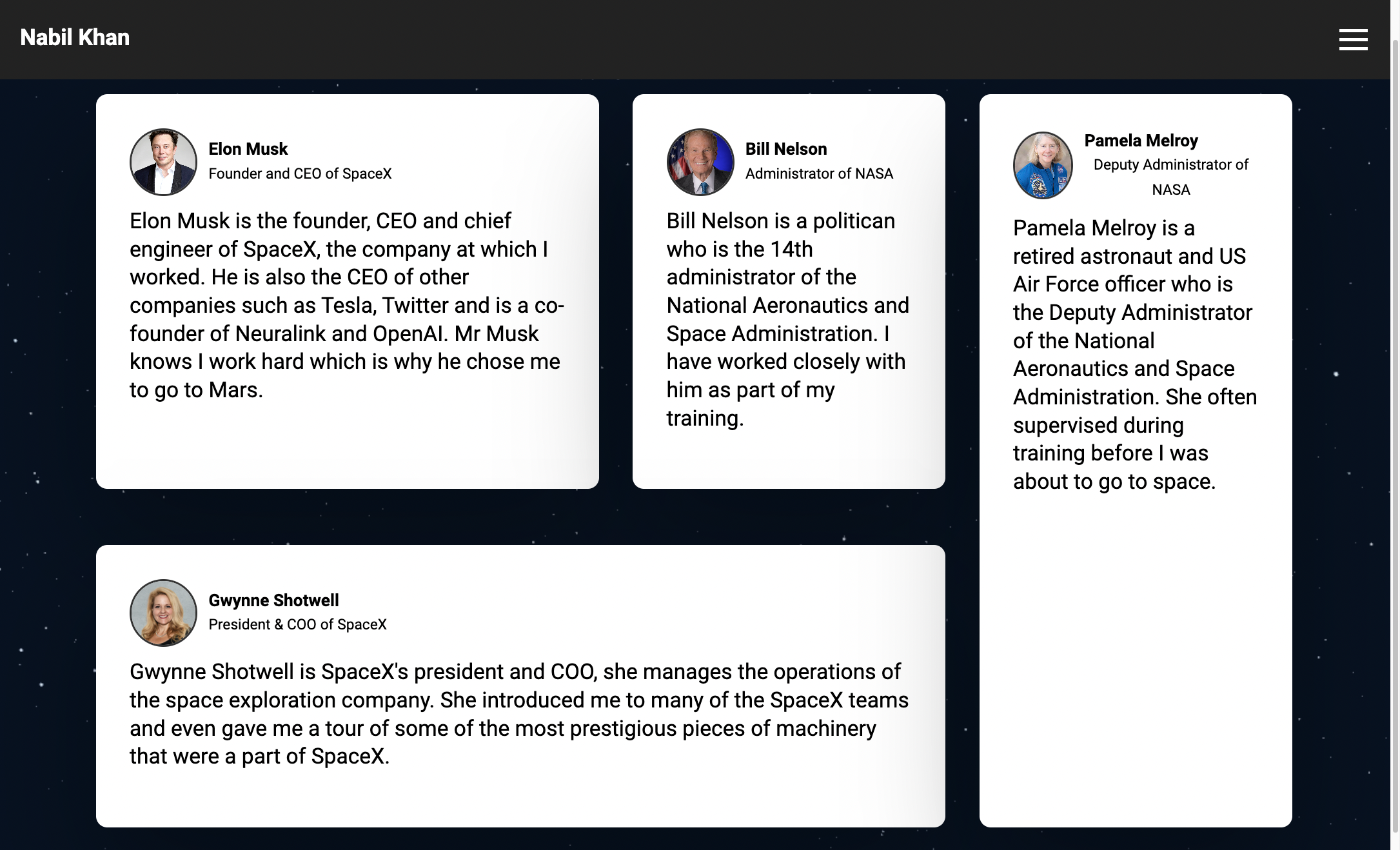 GitHub - nabilkhan31/mock-portfolio-website