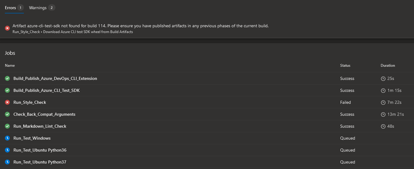 Azure Pipelines Job DependsOn Are Not Explicit Issue 1249 Azure