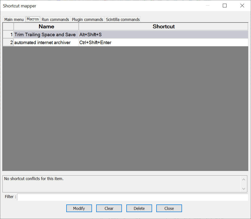 Feature Request Sort And Move Macros · Issue 8074 · Notepad Plus Plusnotepad Plus Plus · Github