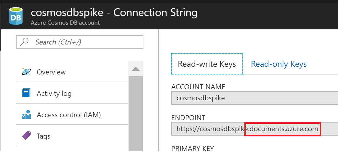 Portal Generates Wrong Connection String For Previously Created Cosmosdb For Table Api · Issue
