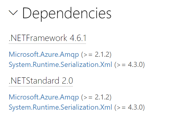 Exception when using Microsoft.Azure.Amqp 2.2 · Issue #432 · Azure/azure-service-bus-dotnet · GitHub