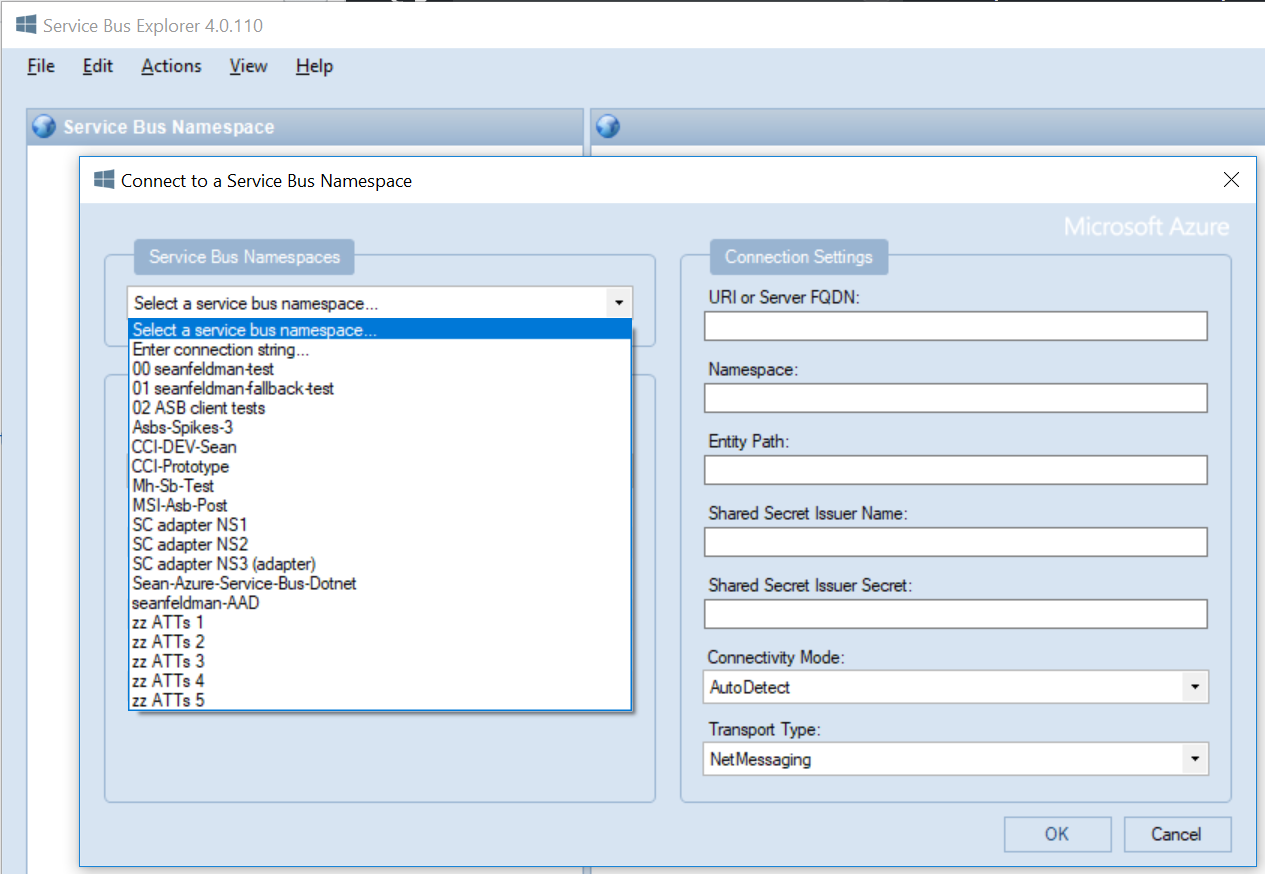 Ability To Save Connection Details Multiple Connection Profiles · Issue 250 · Paolosalvatori