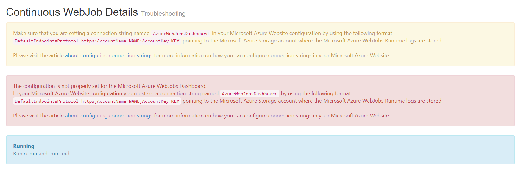 Make Sure That You Are Setting A Connection String Named