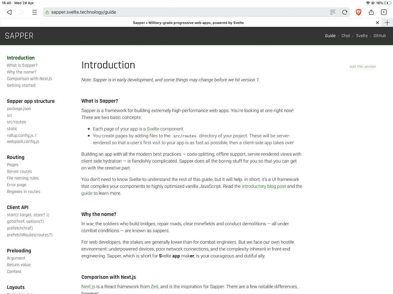Site: text size on ipad pro is very small · Issue #2551 · sveltejs/svelte · GitHub