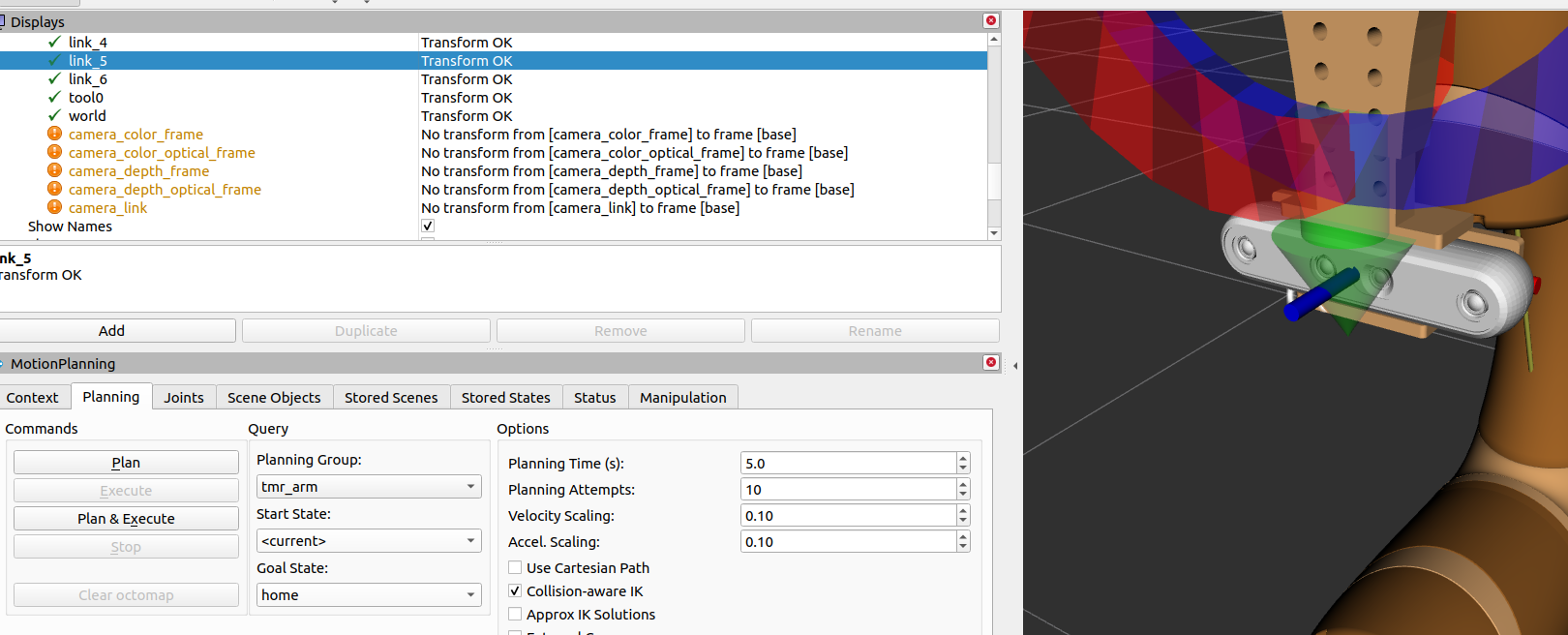 ROS realsense D455 error & how to setup realsense tf in urdf · Issue #2700 · IntelRealSense ...