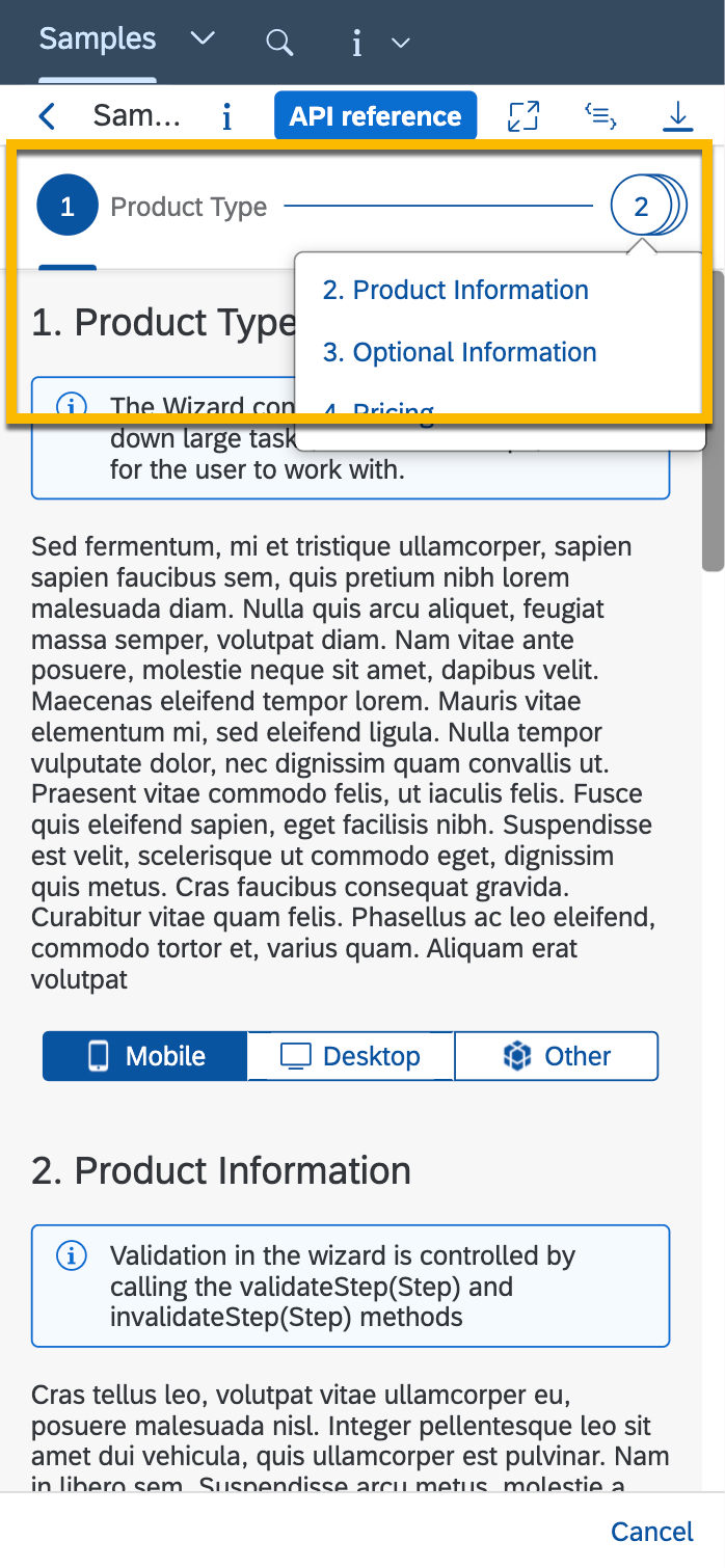 Ui5 Wizard The Phone Style Is Different With Sap Ui5 Wizard Phone Style · Issue 2763 · Sapui5 