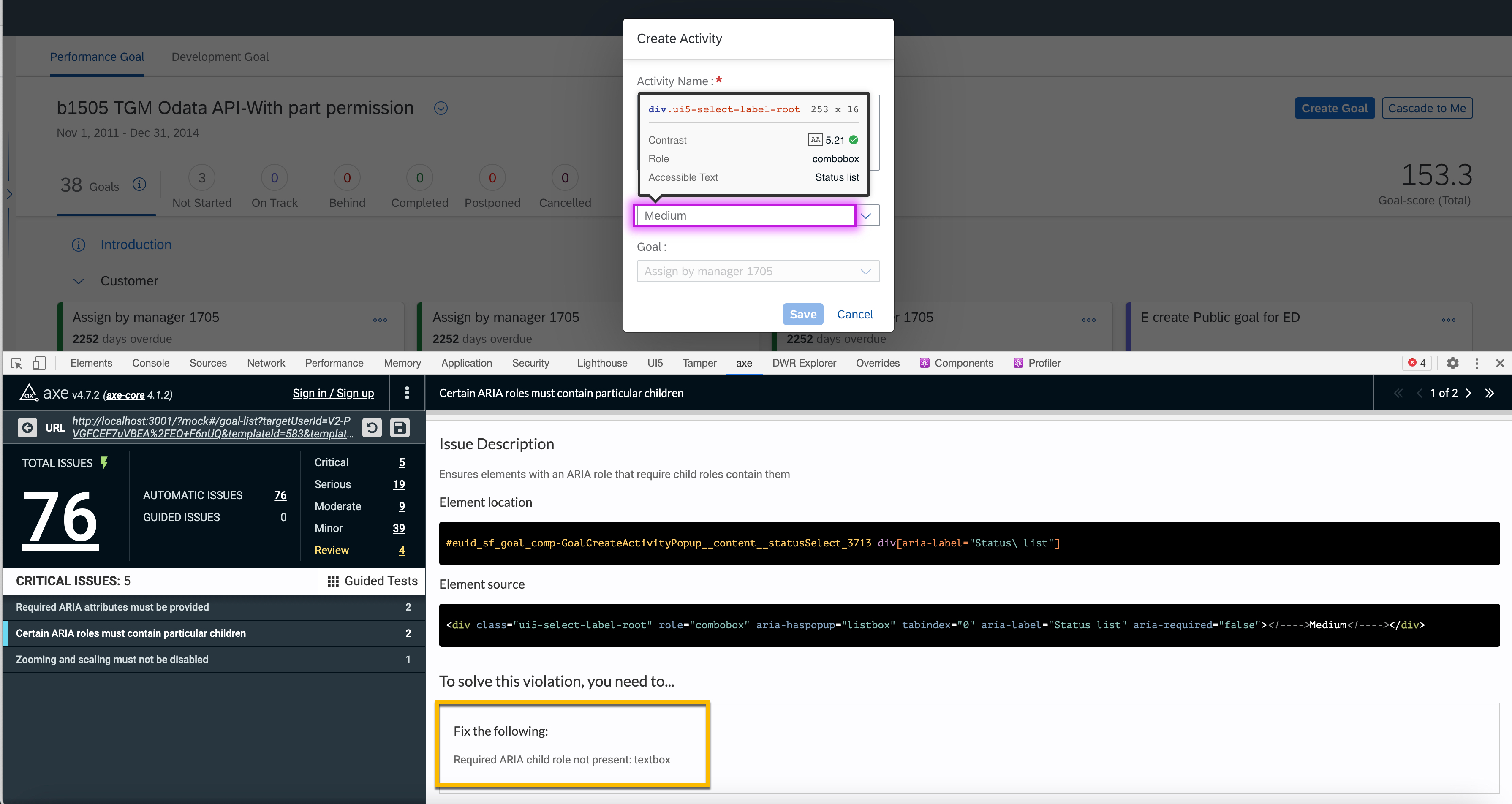 ui5-select: aria-required attribute is not allowed for role=button · Issue #2339 · SAP/ui5 ...