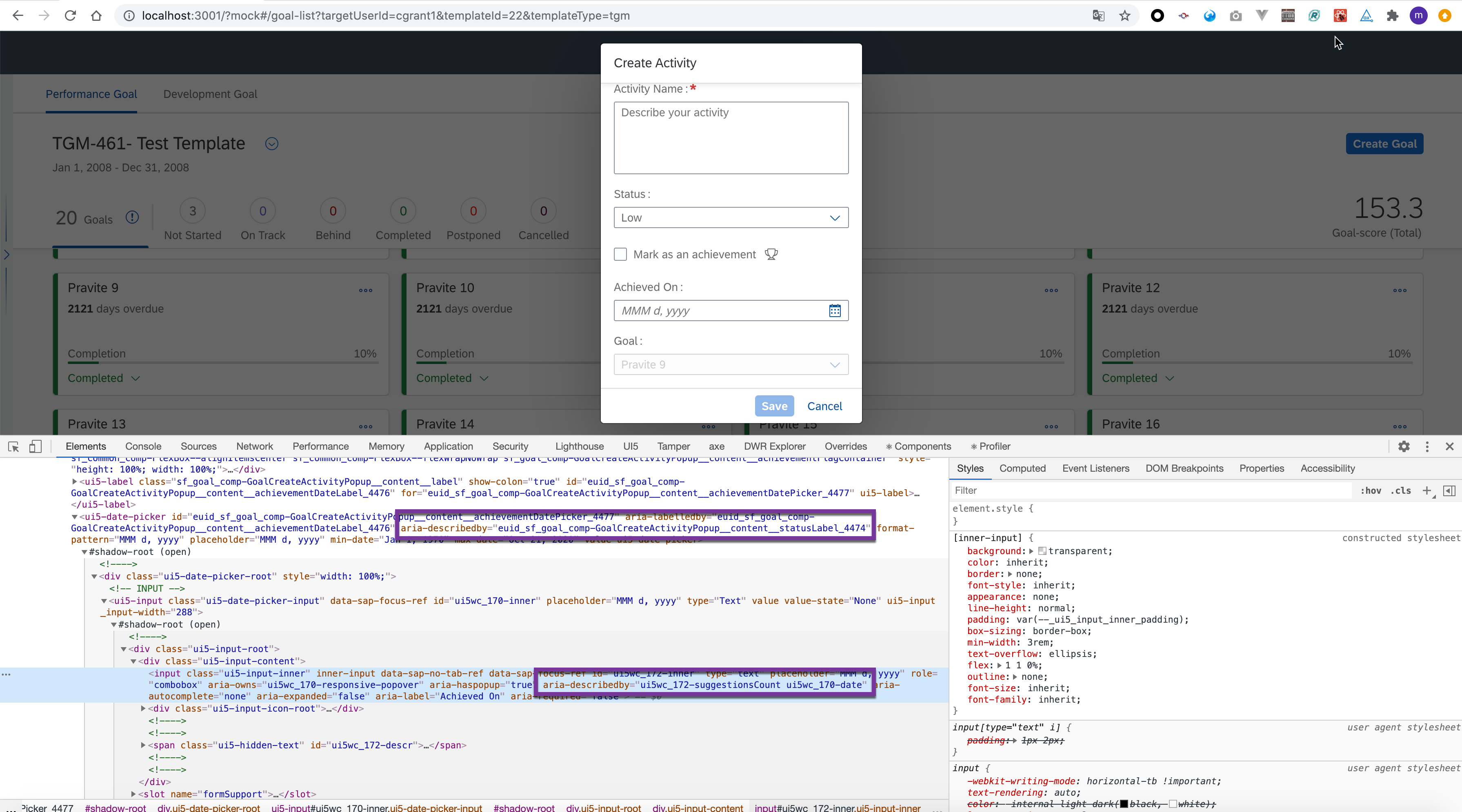 ui5-date-picker: can't set aria-describedby attribute · Issue #2380 · SAP/ui5-webcomponents · GitHub