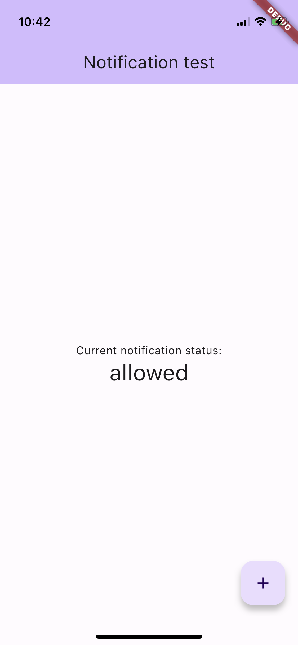 Notification permission in ios coming denied even notification permission is granted · Issue ...