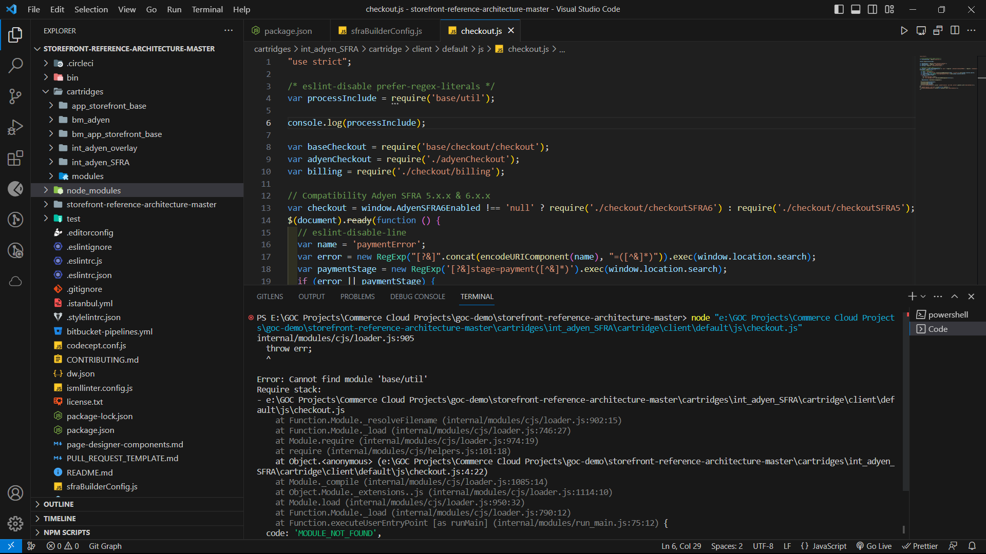 Adyen Payment Integration (Path Error) · Issue #947 · Adyen/adyen-salesforce-commerce-cloud · GitHub