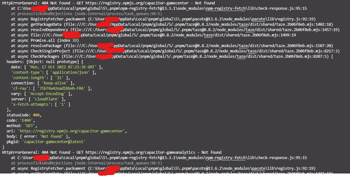 Linked packages throw errors · Issue #47 · antfu-collective/taze · GitHub
