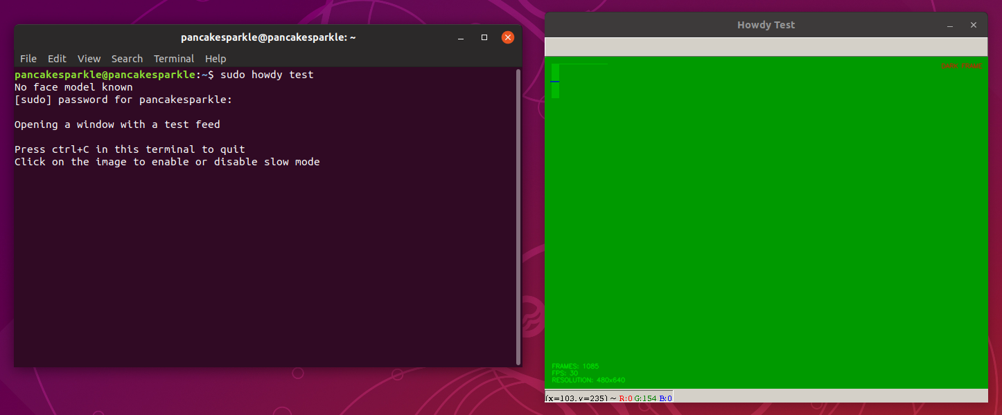 Depth data shows up as green in programs other than realsense-viewer ...