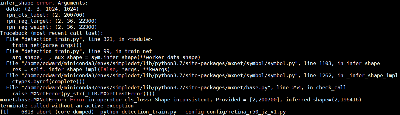RetinaNet with input size 1024*1024 · Issue #276 · tusen-ai/simpledet · GitHub