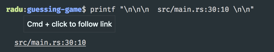 vscode terminal: Jump to source line on error and warning. · Issue #387 ...