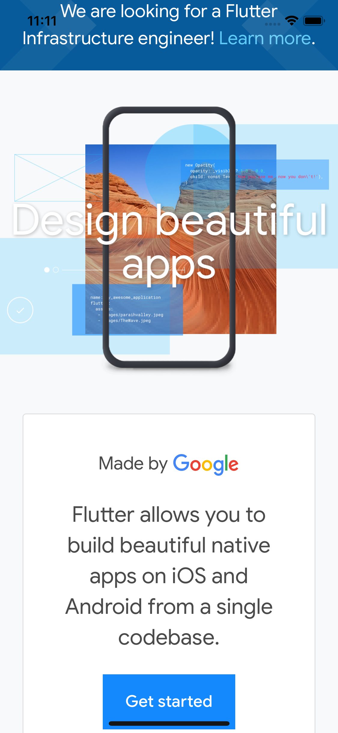 Webview Visible Behind Ios Statusbar When Using Safearea And No Appbar Set · Issue 25274 6319