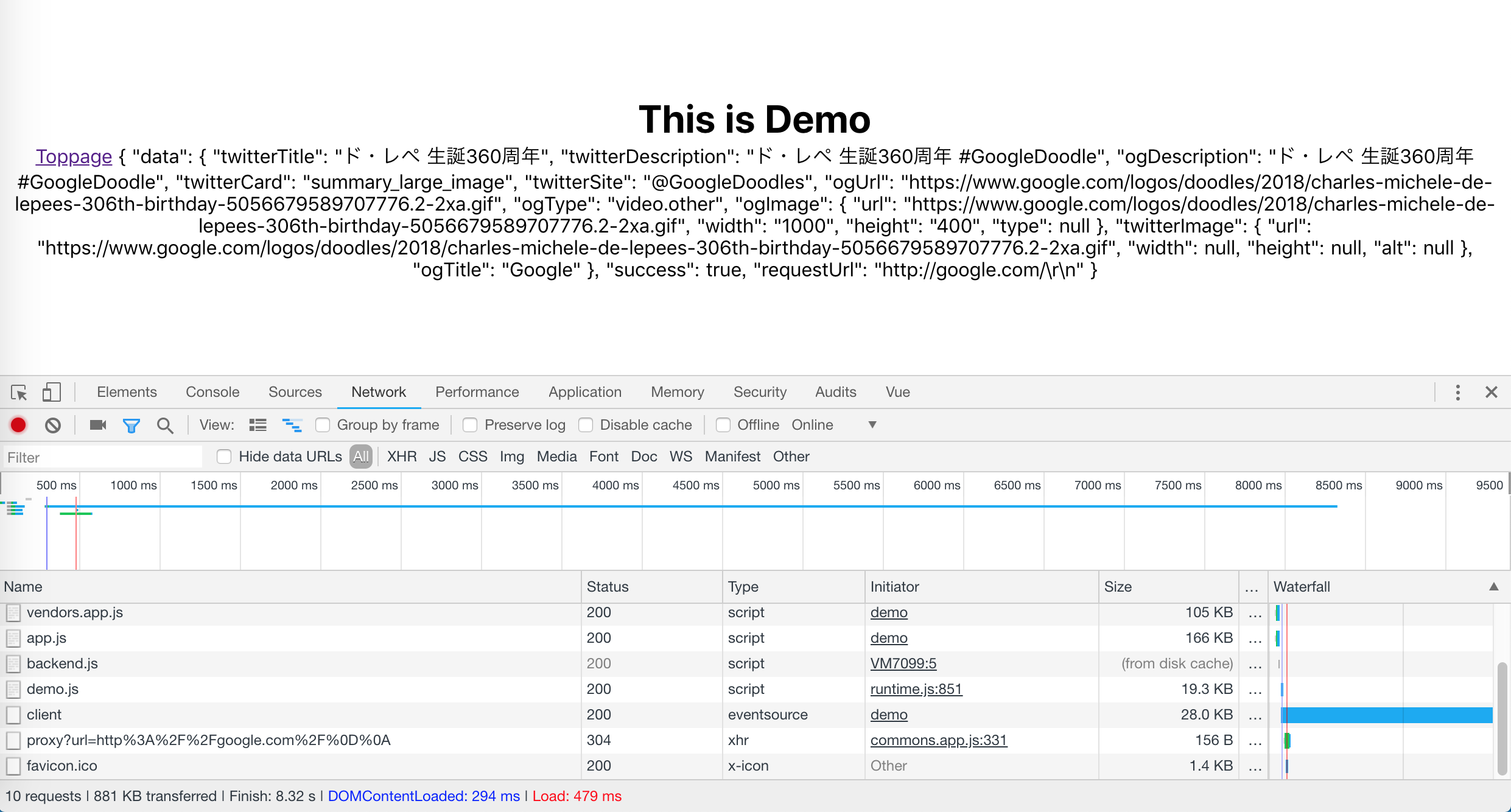 GitHub - hajime-goshima/nuxt-servermiddleware-demo: Nuxt serverMiddlewareを使ってcors回避するデモ