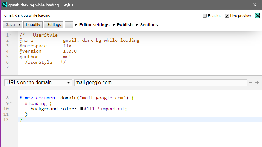 This is how the style page should look by default · Issue #1514 ...