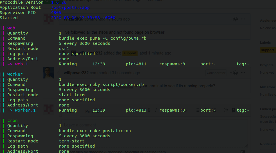Not showing in browser · Issue #1015 · postalserver/postal · GitHub