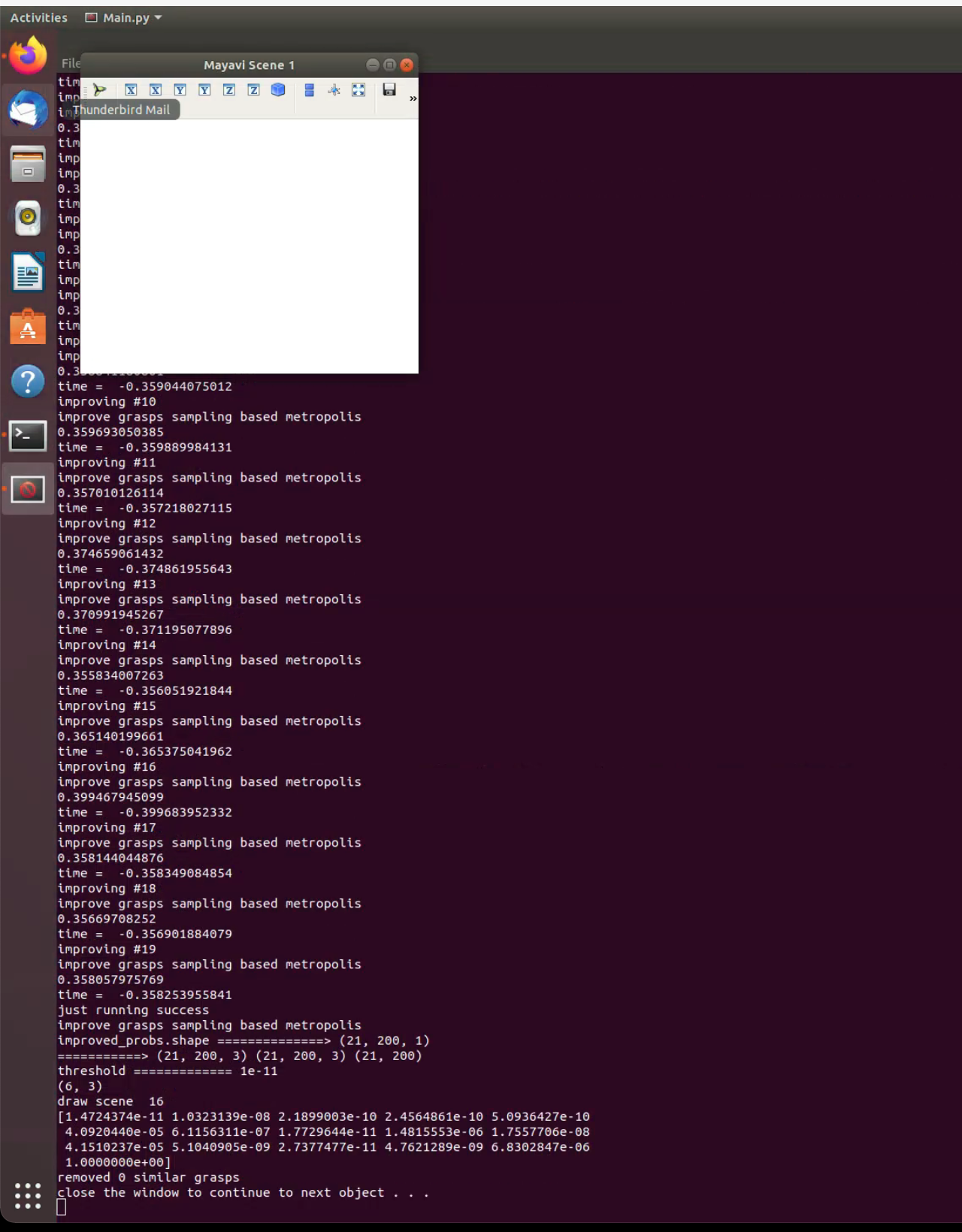 The program cannot run normally after 'evaluator_checkpoint_folder' is changed to Npoints_1024 ...