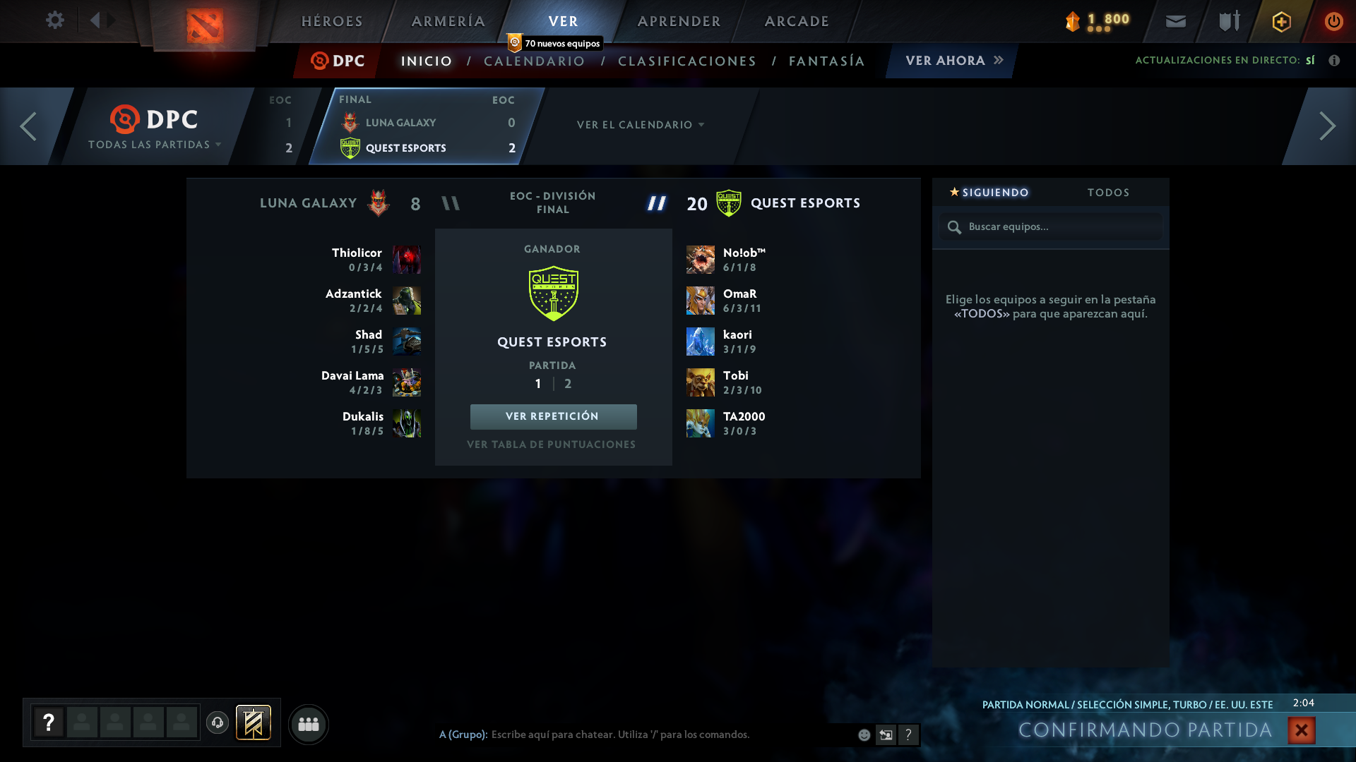 Stuck in "Confirming Match" and being punished for leaving · Issue #11791 · ValveSoftware/Dota2 ...