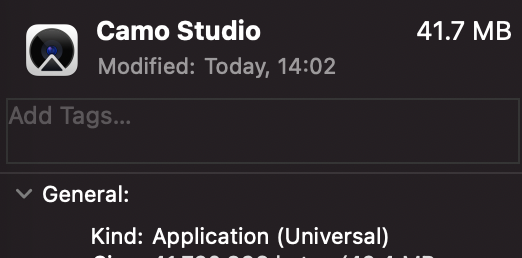 Camo Studio · Issue #500 · ThatGuySam/doesitarm · GitHub