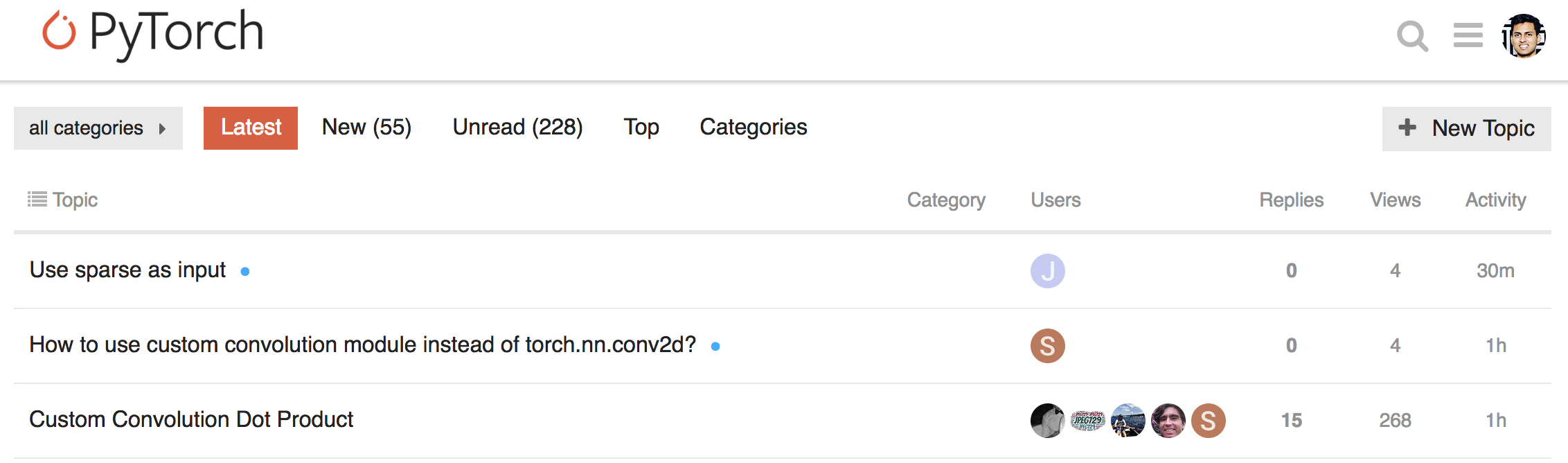 how to post a new topic at pytorch forum? · Issue #9672 · pytorch ...
