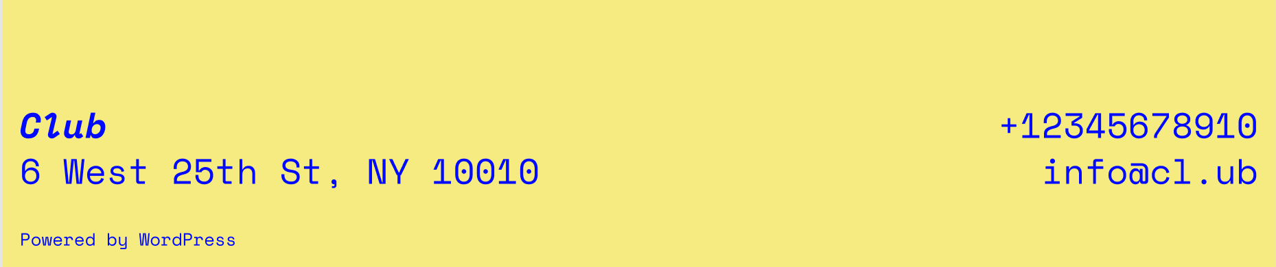 Club Templates Footer Template Part · Issue 6227 · Automatticthemes · Github