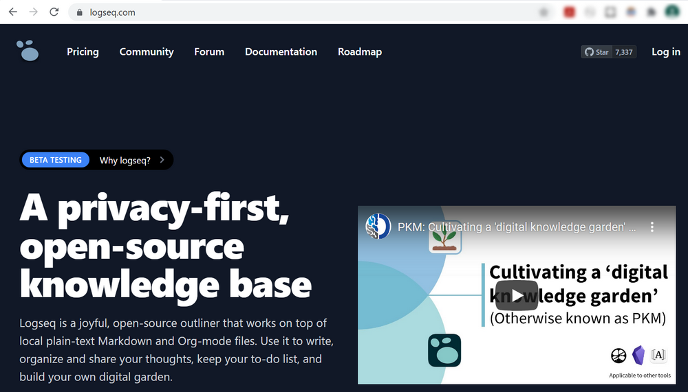 How to get out of live demo view? · Issue #3153 · logseq/logseq · GitHub