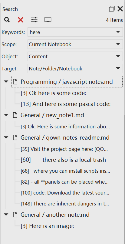Feature request: Auto-expand search results · Issue #1076 · vnotex/vnote · GitHub