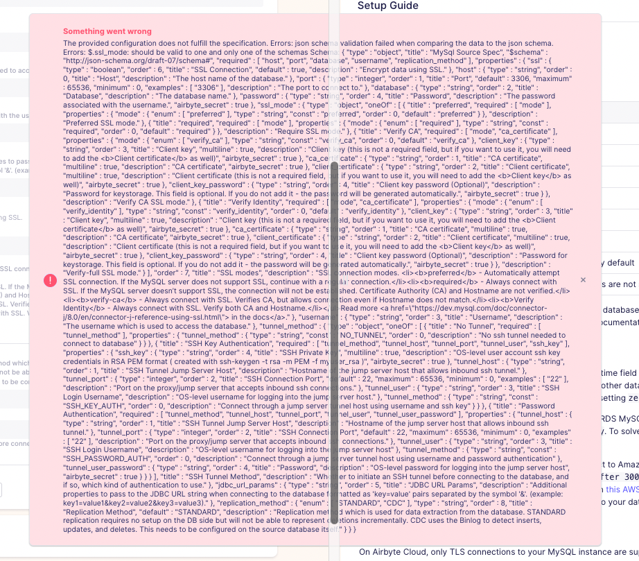 Cannot Delete A Source Due To Configuration Error · Issue 16113 · Airbytehq Airbyte · Github