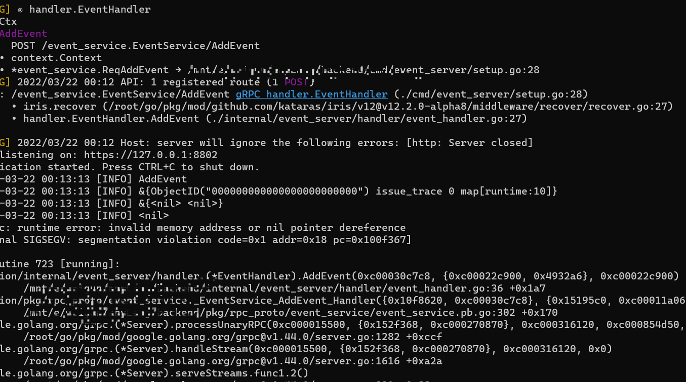 gRPC can not dep inject · Issue #1865 · kataras/iris · GitHub