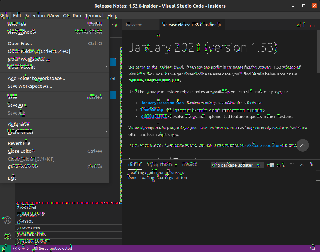 Weird GUI glitch after update to 1.53.0-insider · Issue #114158 ...